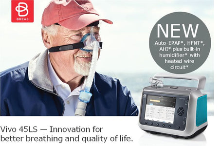 Breas Vivo 45LS Ventilator — WestPrimeDirect.com