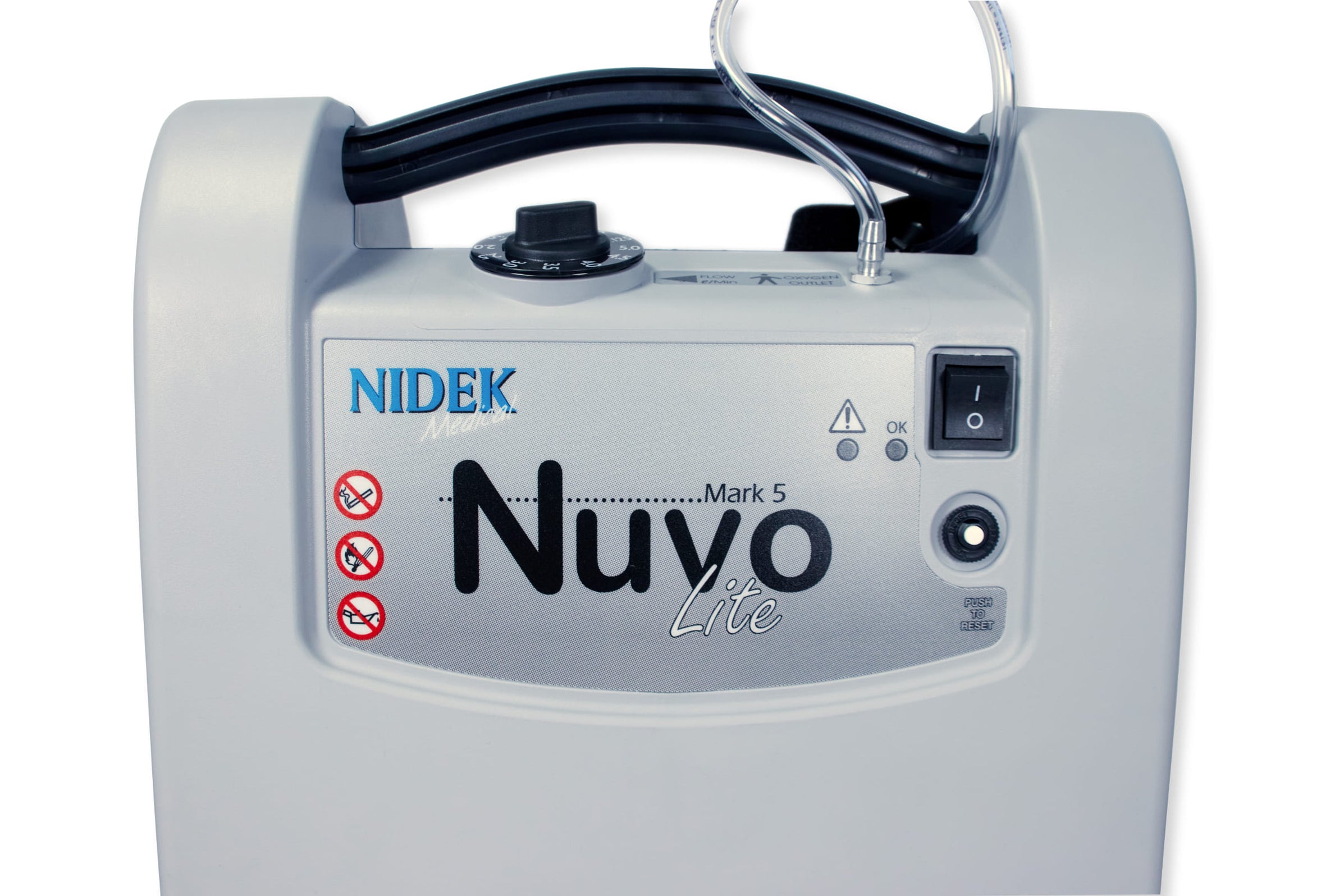 Nidek Medical Nuvo Lite Mark 5 Home Oxygen Concentrator ...