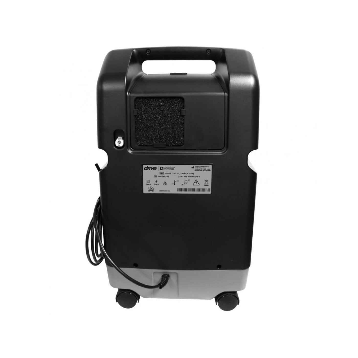 DeVilbiss Compact 525DS Home Oxygen Concentrator 5 LPM ...