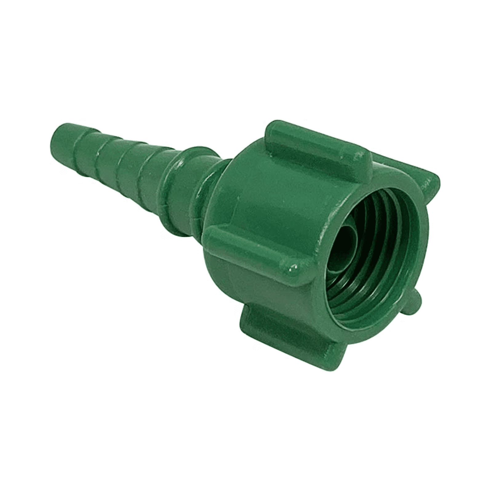 Green Swiveling Nut and Stem "Christmas Tree" Oxygen Adapter ...