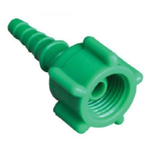 Green Swiveling Nut and Stem "Christmas Tree" Oxygen Adapter ...